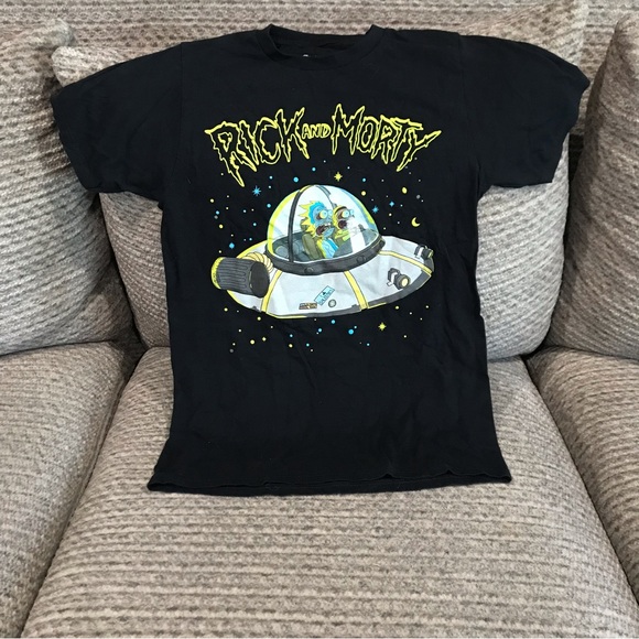 Ripple Junction | Shirts | Rick And Morty Black Tshirt | Poshmark